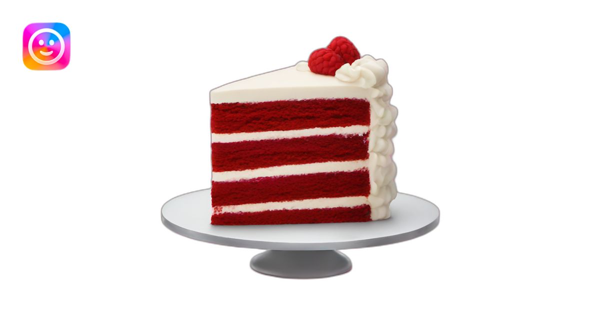 red velvet cake emoji | AI Emoji Generator
