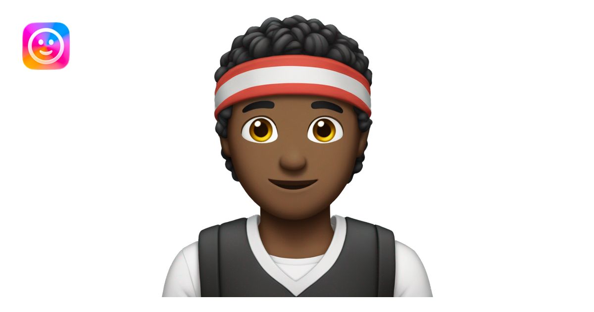 Brad pit emoji of him in a trainer outfit with a headband emoji | AI ...