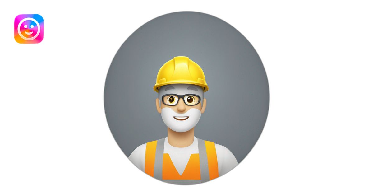 scheduler tool for construction emoji | AI Emoji Generator