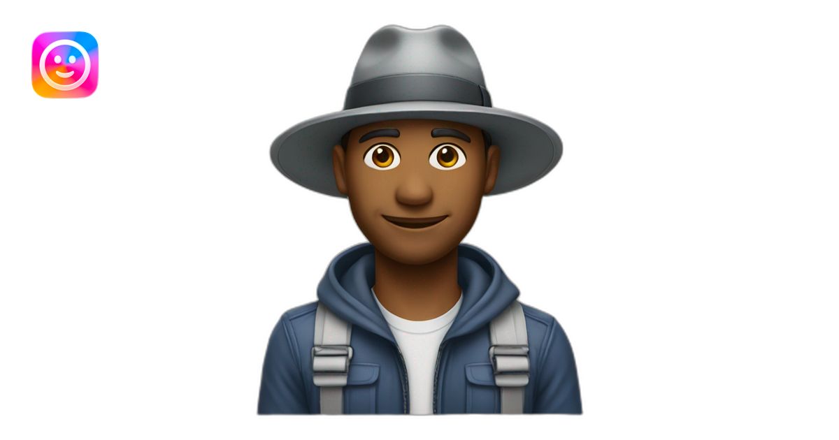 Joinha com boné emoji | AI Emoji Generator