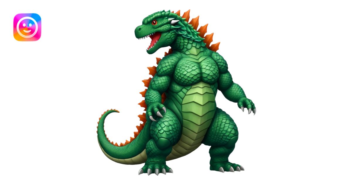 Godzilla emoji | AI Emoji Generator
