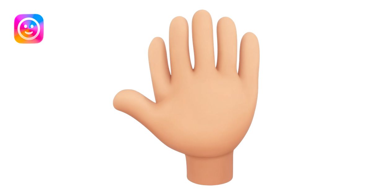 Left hand missing thumb emoji | AI Emoji Generator