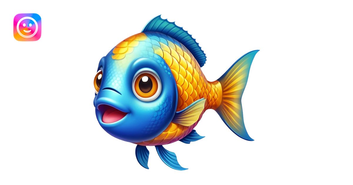 surprised fish emoji | AI Emoji Generator