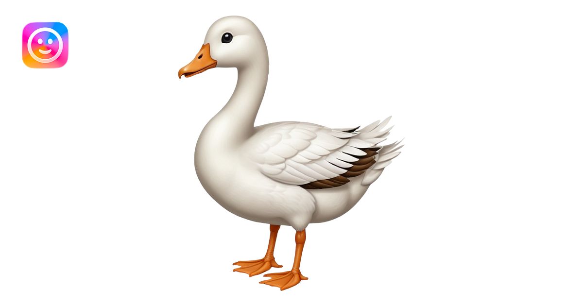 goose with a head, that looks like human female feet emoji | AI Emoji ...