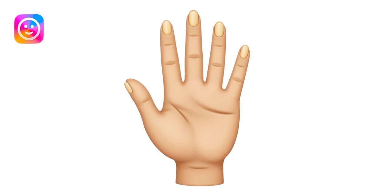 La moite de cette emoji 🫶 emoji | AI Emoji Generator