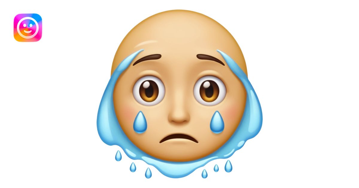 emoji face trying not to cry emoji | AI Emoji Generator