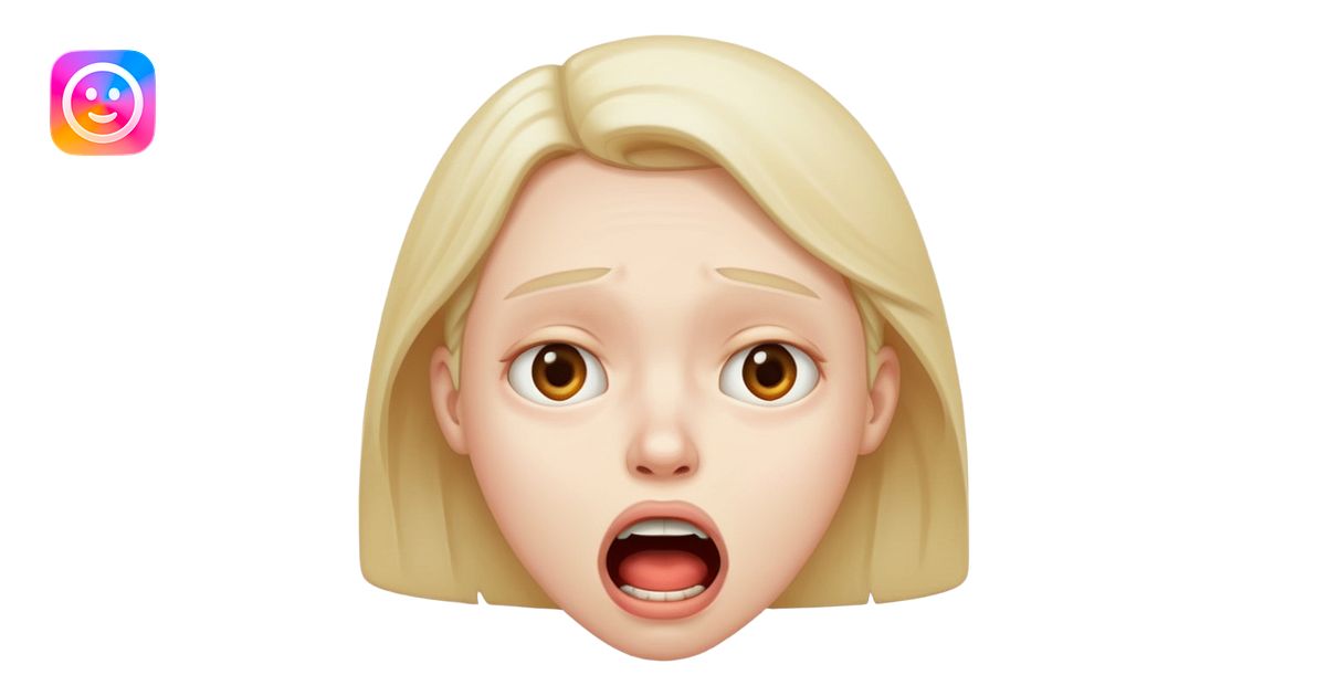 Anguished face while mouth watering emoji | AI Emoji Generator