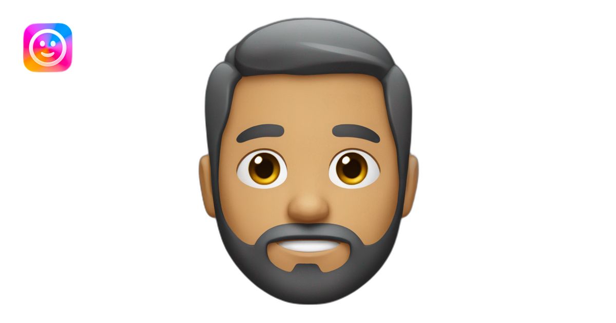 Cara de persona calva con pelo negro muy corto y con barba corta y ojos ...