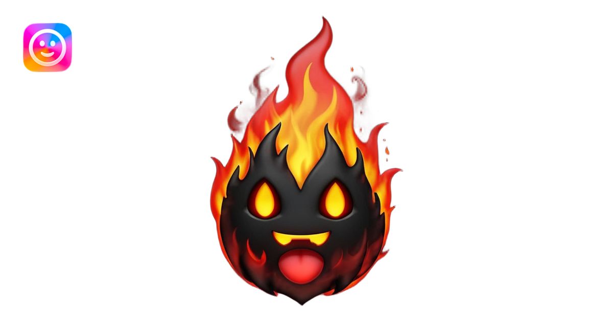 Can you make different gothic fire emojis emoji | AI Emoji Generator