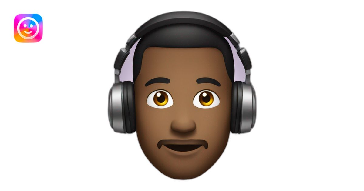 DJ emoji | AI Emoji Generator