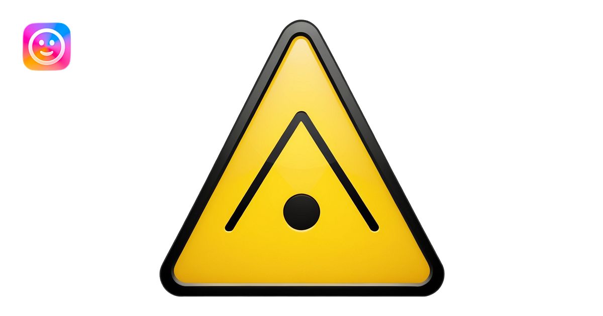 warning emoji | AI Emoji Generator