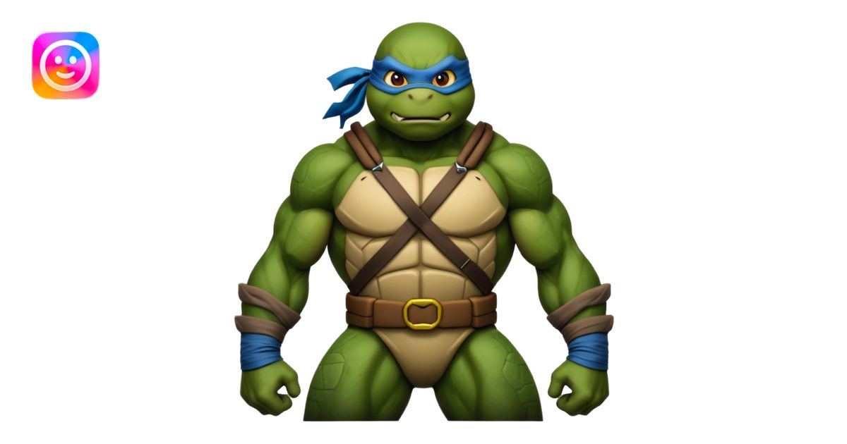 Teenage Mutant Ninja Turtles emoji | AI Emoji Generator