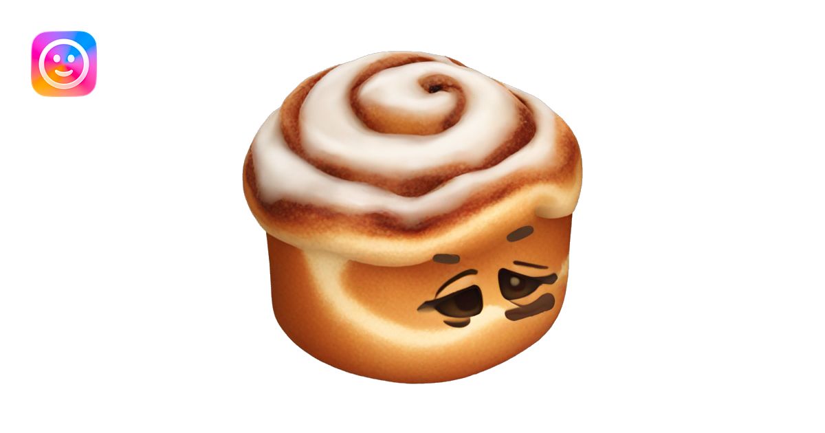 Cinnamon roll emoji | AI Emoji Generator