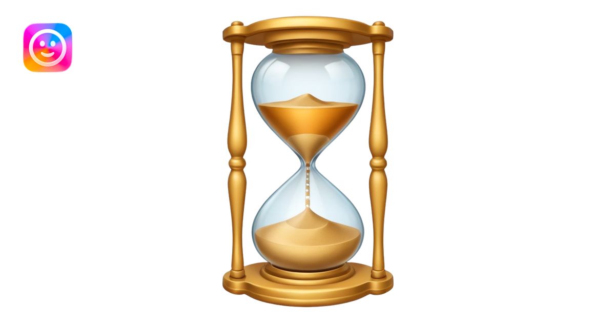 sand clocks emoji | AI Emoji Generator