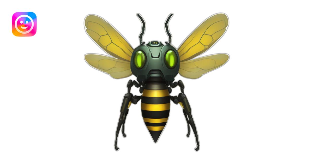 alien robotic bee creature monster scifi roguelike rpg style inspired ...