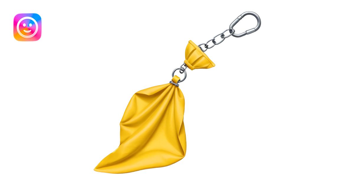 Small NFL penalty flag emoji | AI Emoji Generator