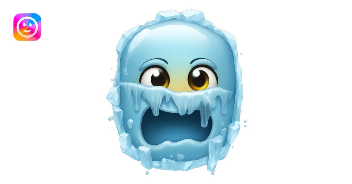 Ice emoji | AI Emoji Generator