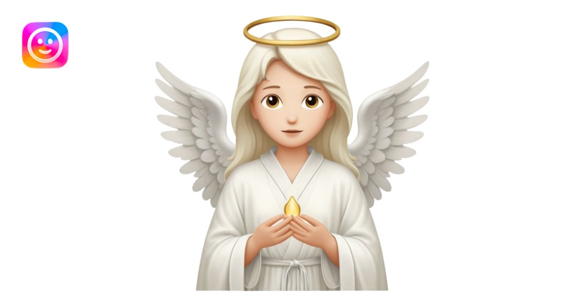 angels emoji emoji | AI Emoji Generator