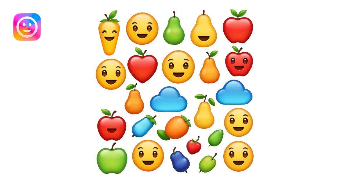 Stickers aesthetics emoji | AI Emoji Generator