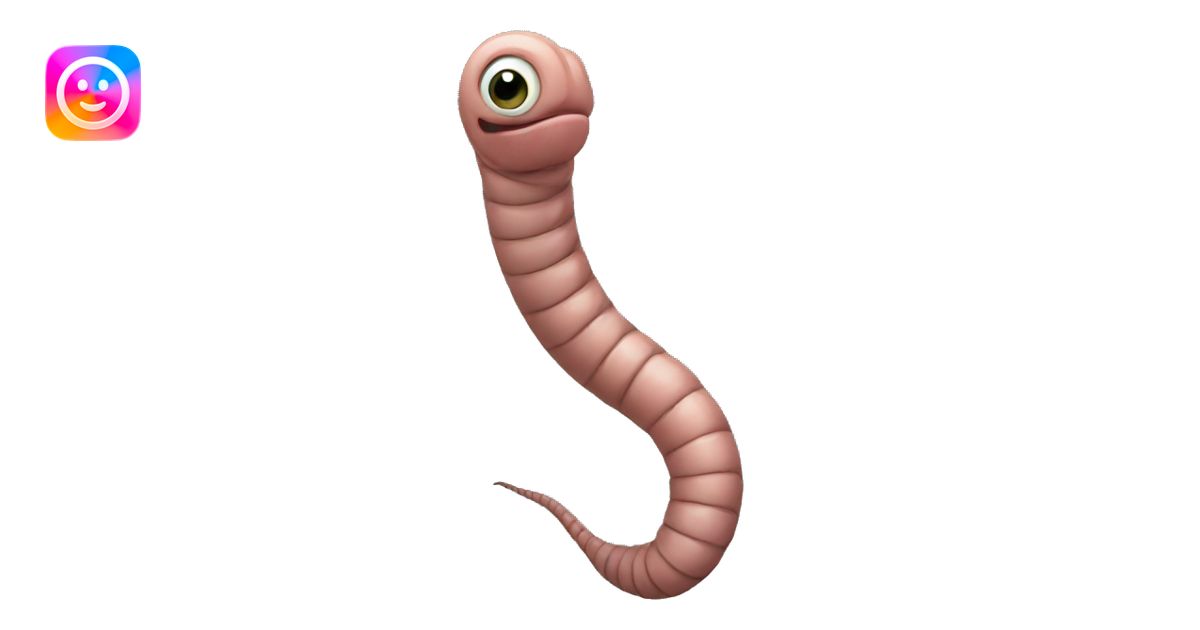 worm emoji | AI Emoji Generator