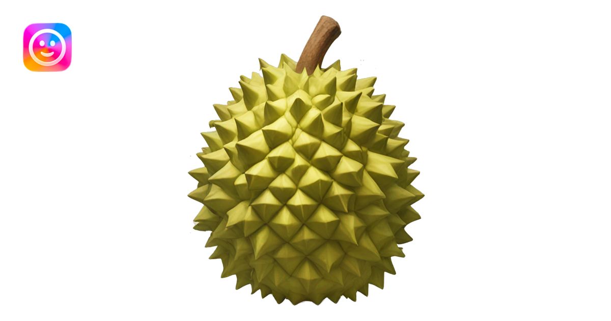 durian emoji | AI Emoji Generator