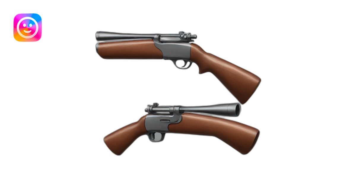 Shotgun emoji | AI Emoji Generator