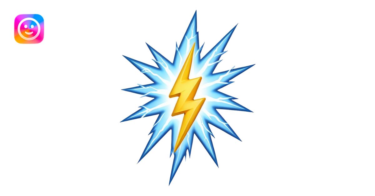 lightning emoji | AI Emoji Generator
