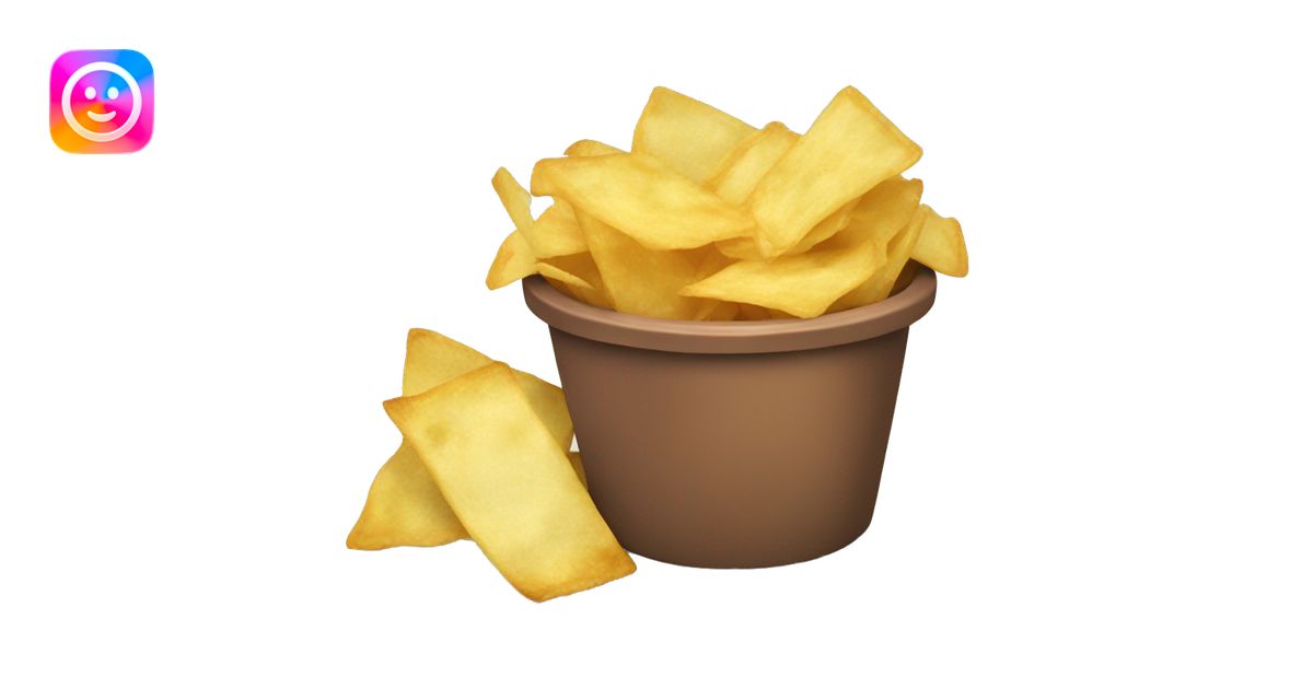 Dip and chips emoji | AI Emoji Generator