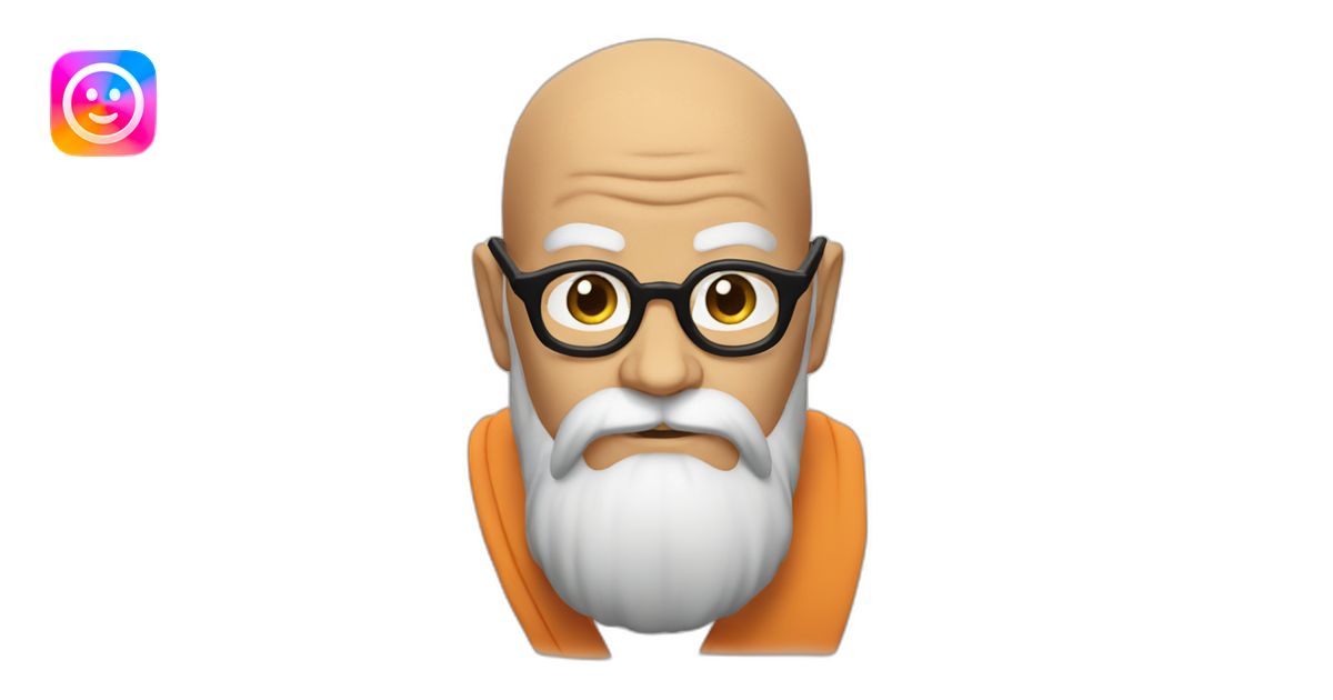 master roshi emoji | AI Emoji Generator