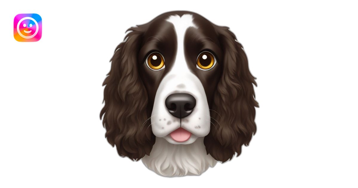 Springer spaniel emoji | AI Emoji Generator