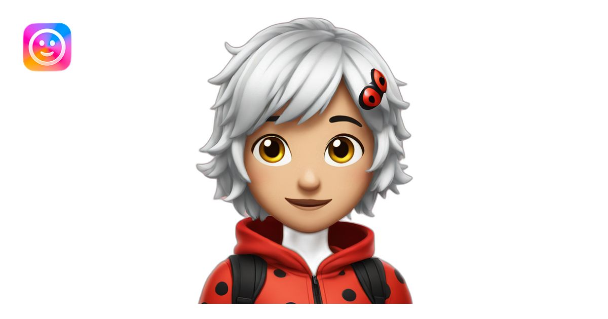 Miraculous ladybug emoji | AI Emoji Generator