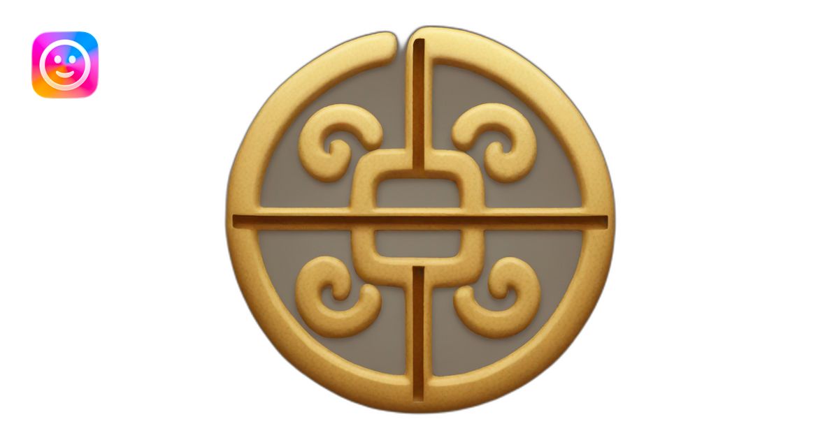 Hindu Swastika symbol emoji | AI Emoji Generator