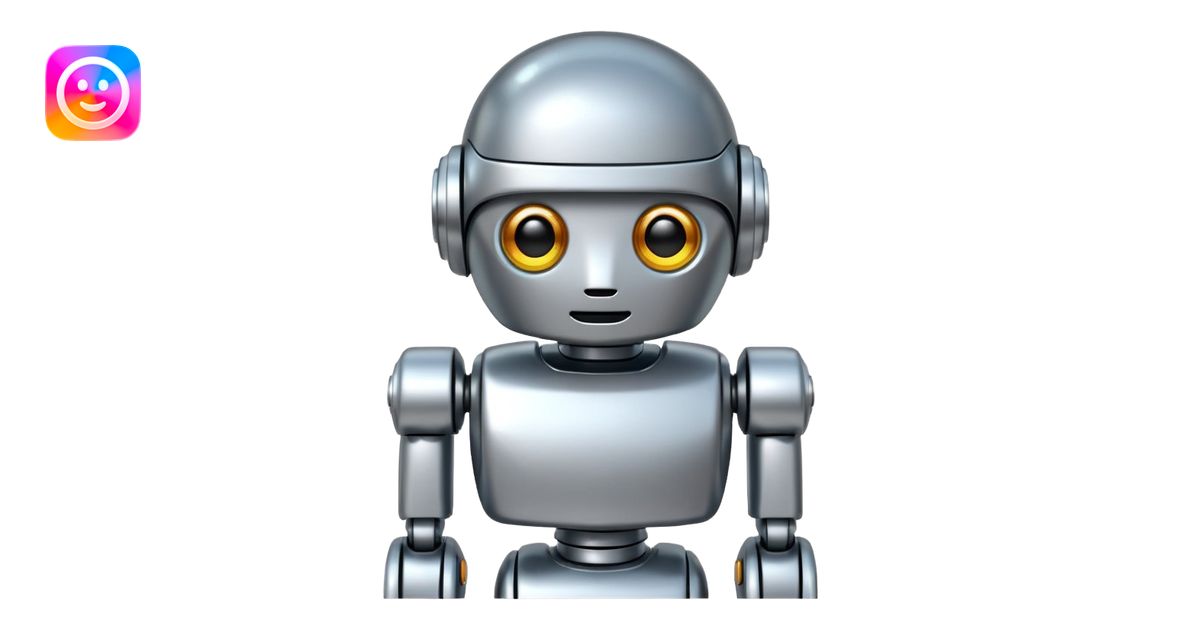 robot pc cute emoji | AI Emoji Generator