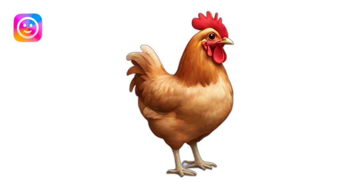 Hen emoji | AI Emoji Generator