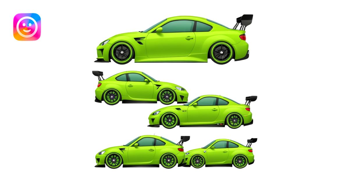 Emoji pack for R2 motorsport company, drift builds, motorsport parts ...