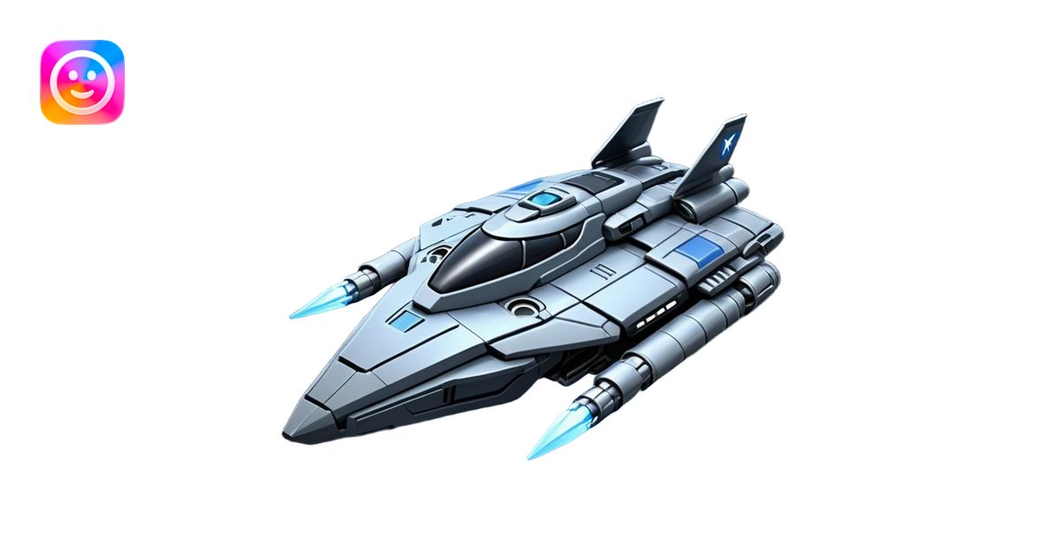 crea un emoji de la nave starlancer tac de star citizen emoji | AI ...