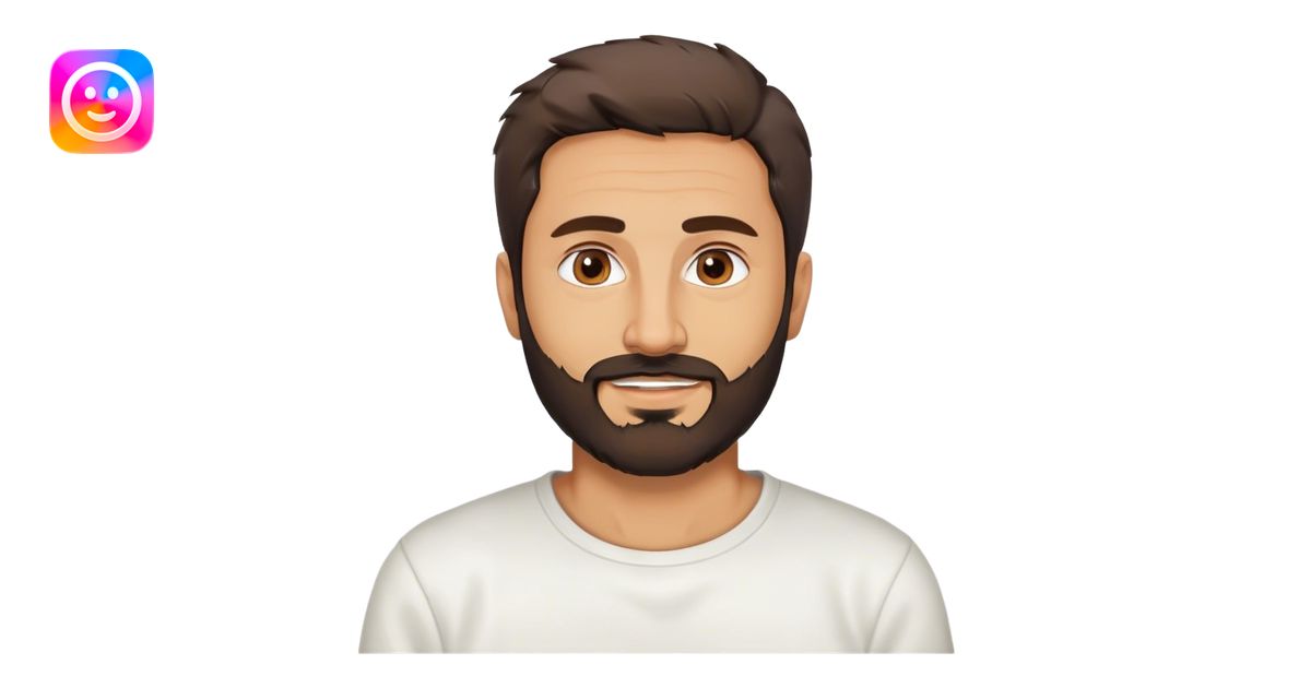 middle eastern beard man in his 40s with short messy hair wearing a ...