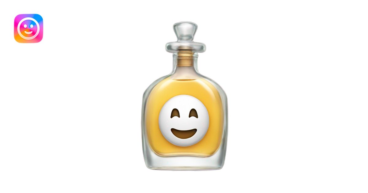 perfume with smiling face emoji | AI Emoji Generator