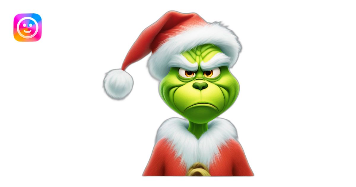 the grinch angry emoji | AI Emoji Generator