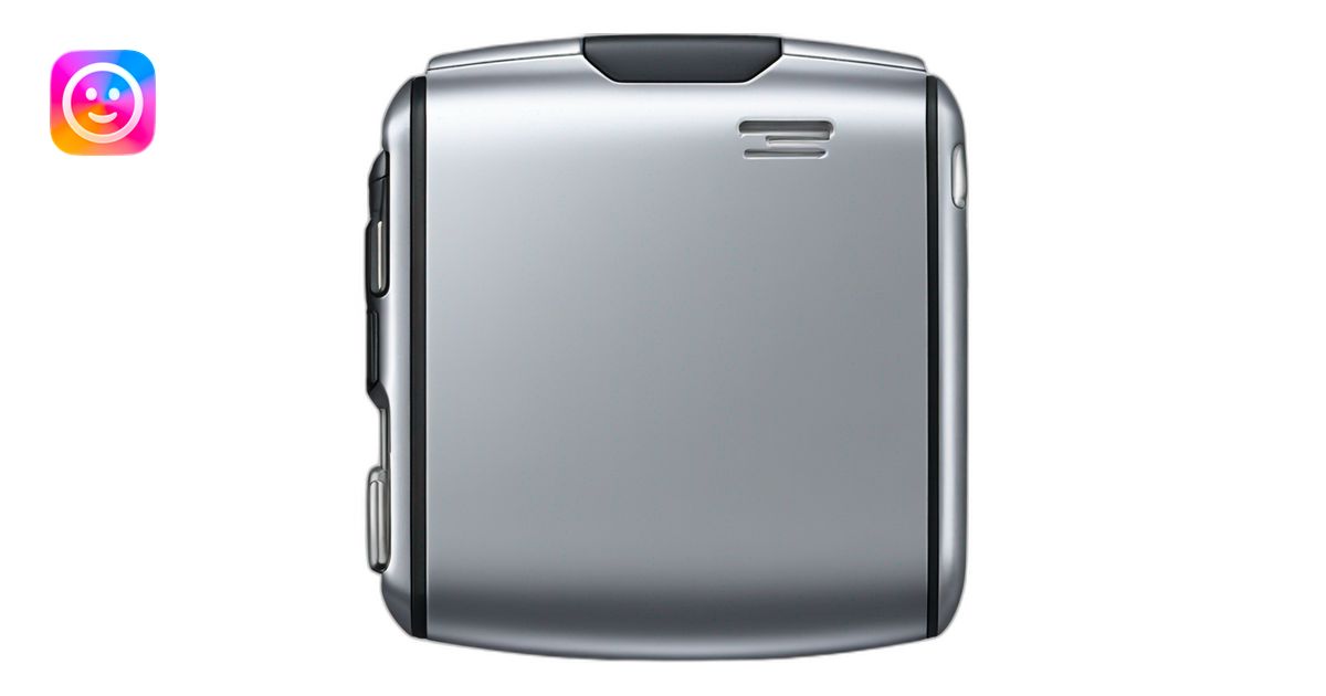 silver Motorola Razr V3 mobile device with the iconic clamshell design ...