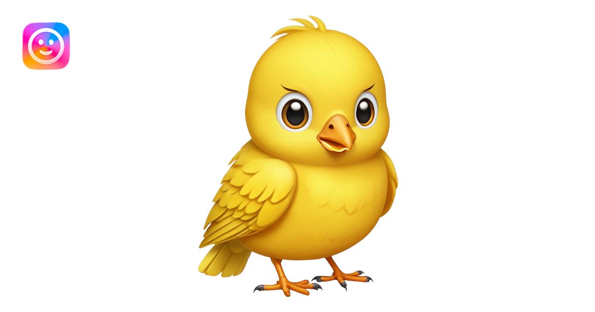 yellow birds emoji | AI Emoji Generator