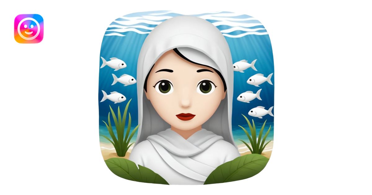 vull un perosnatge estil bimoji que sigui com una nimfa bella i ...