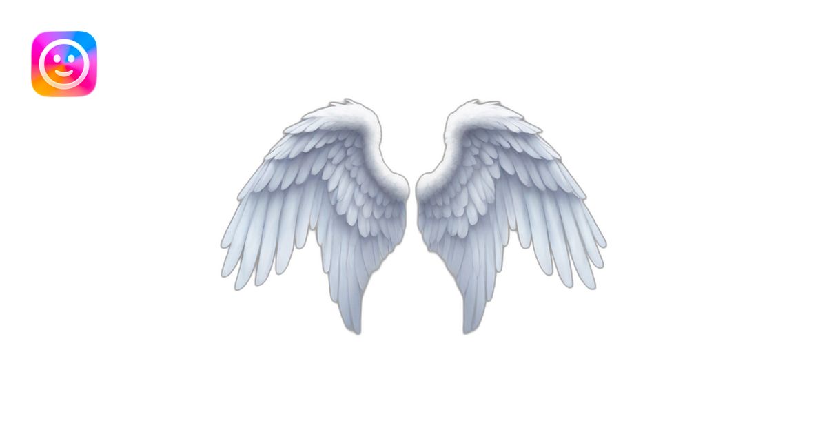 angel wings emoji | AI Emoji Generator