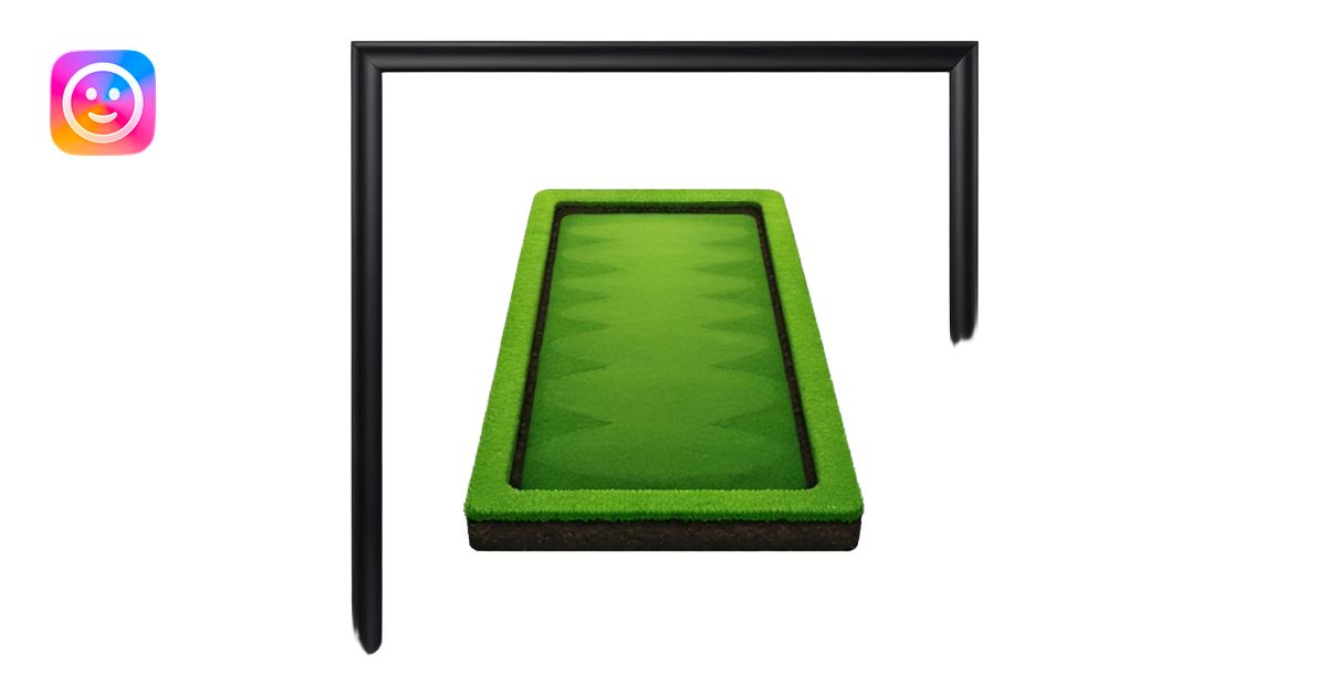 Turf course emoji | AI Emoji Generator