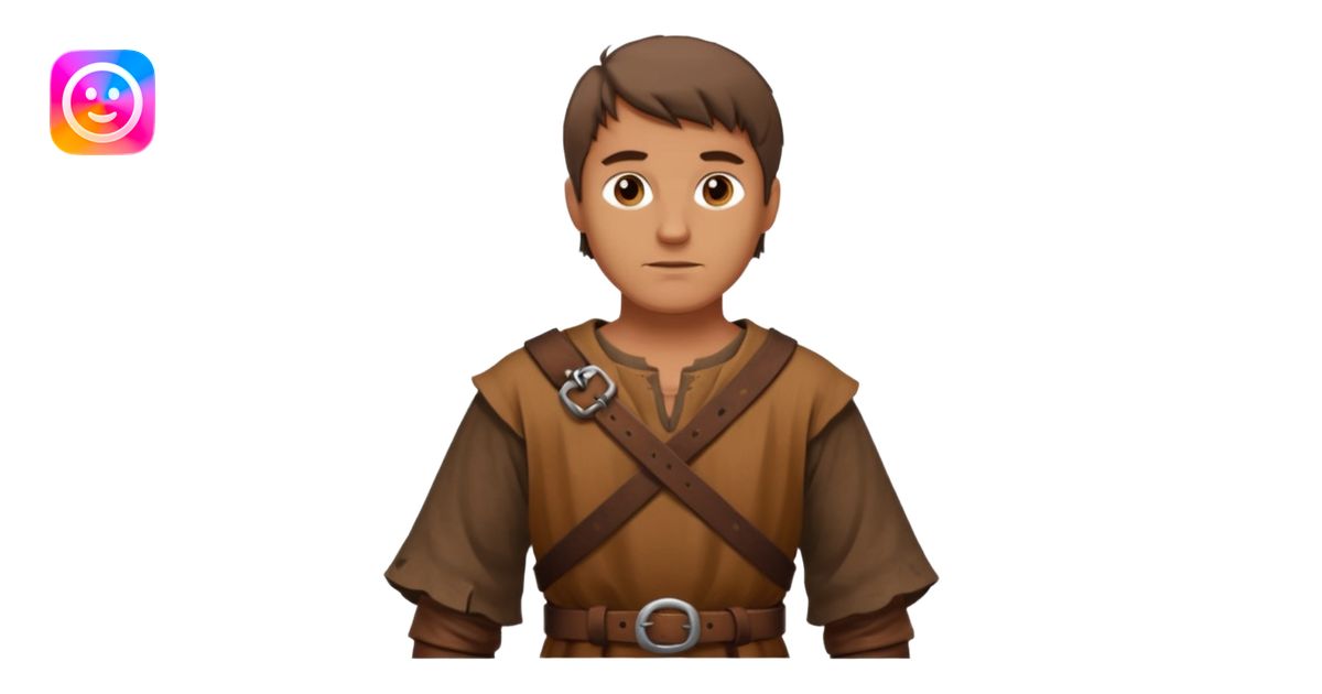 medieval man stand emoji | AI Emoji Generator