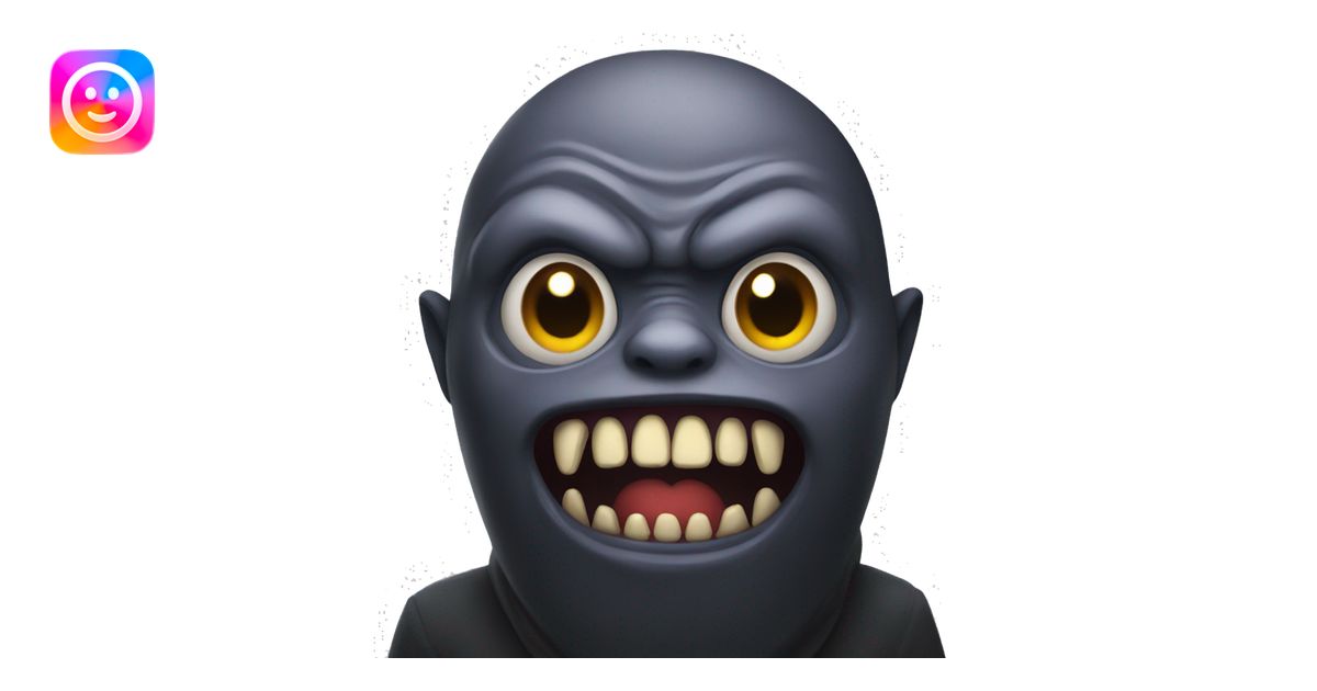 Scary creature emoji | AI Emoji Generator