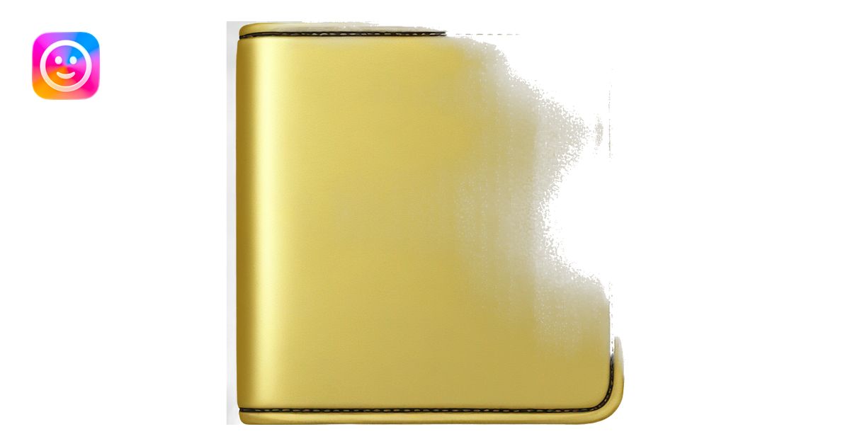 gold wallet emoji | AI Emoji Generator