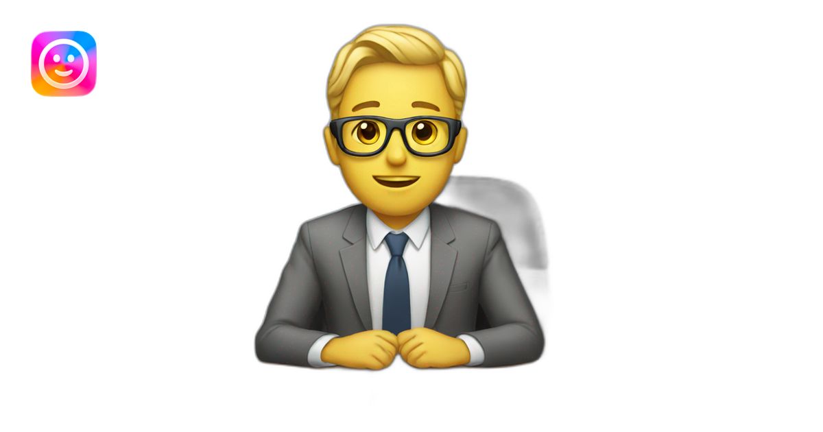 job interview emoji | AI Emoji Generator