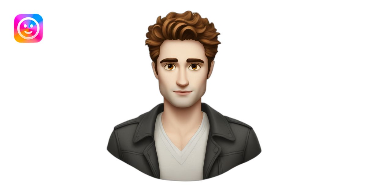 realistic edward cullen emoji | AI Emoji Generator