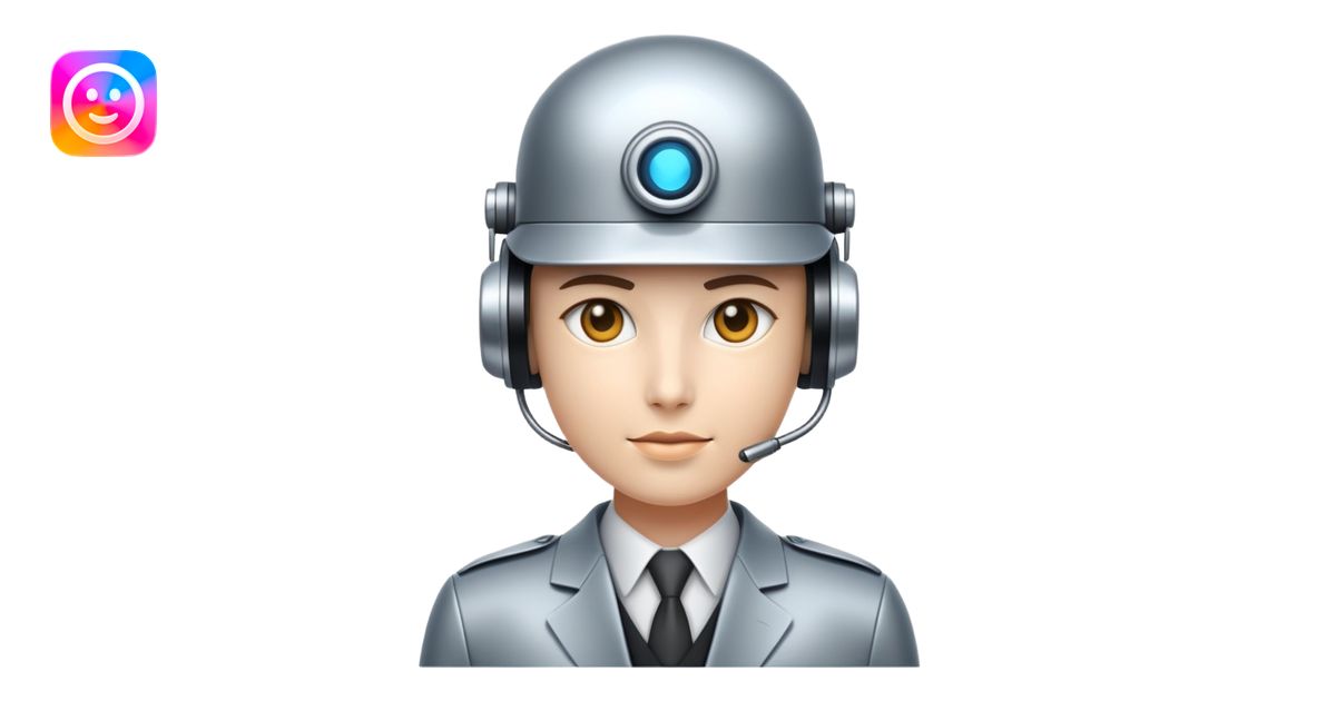 AI Agent emoji | AI Emoji Generator